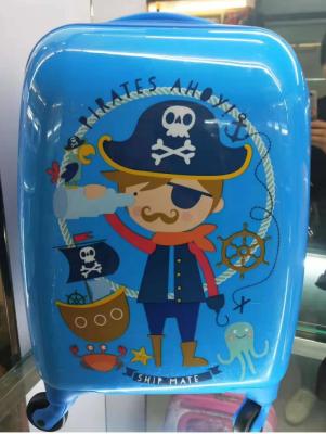 中国 Outdoor Travelling Large Capacity Custom Printing Cartoon Shaped Kids Luggage 販売のため