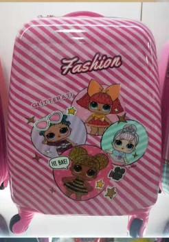 中国 Wholesale Factory Price 18inch Cute Kids Children Animal Cartoon Travel Suitcase Hardside Luggage With Spinner Wheels 販売のため