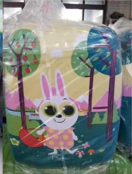 中国 Accept Customized Designs 18 Inch Abs Kids Trolley Carry On Luggage With Backpack For Children 販売のため
