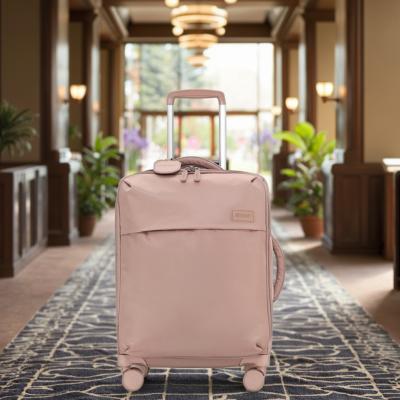 China 2025 Customizable Color Nylon Carry-On Travel Suitcase Hot Sale Lightweight Waterproof Spinner Wheels with Large Capacity for sale