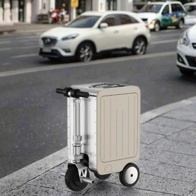 China 2025 Top Sale Unisex 20-inch  Smart Suitcase, Rideable and Multifunctional, Universal Wheels, Unisex PC Luggage for sale