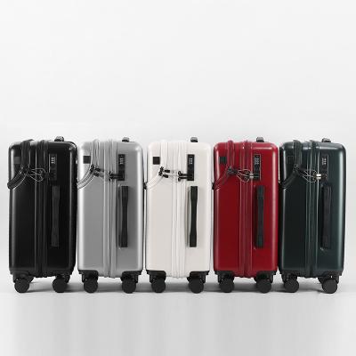 China 2025 Latest Design Extendable Anti-Theft Suitcase Front-Opening Outdoor Travel Luggage Wholesale Low Prices for sale