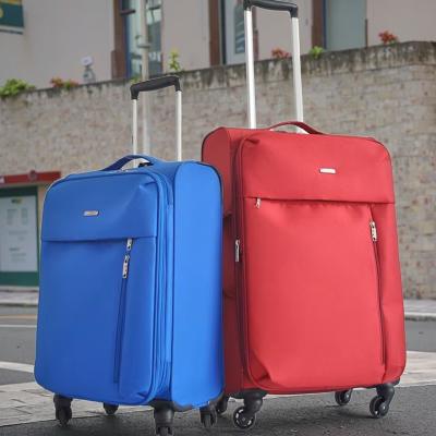 China Waterproof Nylon Universal Wheel Boarding Suitcase PC Spinner Business Travel Case Water-Repellent Load-Restrained Pull Rod for sale