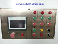 China Automatic Carton Corrugated Box Gluing Machine Strapper Full Computer Control for sale