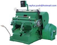China Flat Cardboard Box Die Cutting Machine Large Pressure High Precision for sale