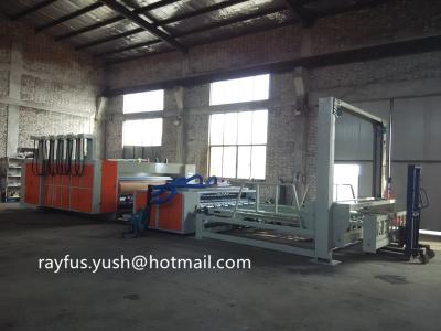 China Het stapelen Machine voor Roterende Auto Opheffende de Greepbladen van de Matrijzensnijder terwijl het Veranderen van Pallet Te koop