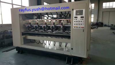 China Side Moving Slitter Scorer Machine Electrical Adjust Lifting For Corrugated Line for sale