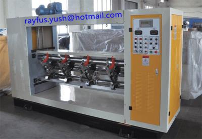 China Side Moving Slitter Scorer Machine Electrical Adjust Lifting For Corrugated Line for sale