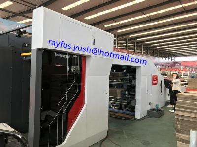 Cina Macchina ondulata del laminatore della flauto di 2 pieghe/carta di superficie laminatore della flauto di 5 pieghe in vendita