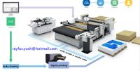 China Multi Function Die Cutting And Creasing Machine / Digital Printing Machine Uv Ink for sale