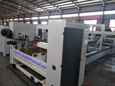 Cina Macchina di cucitura del contenitore ondulato di cartone/cartella automatica Gluer che conta impilamento in vendita