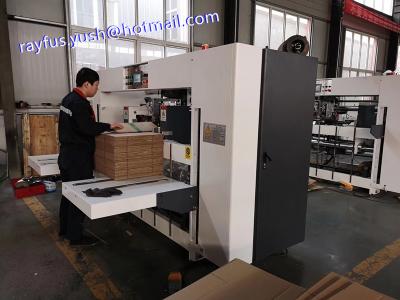 中国 波形箱の高速操作のための半自動ステッチ機械 販売のため