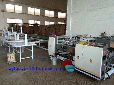 Chine Pliage automatique en deux pièces de carton collant la machine aa ou la servocommande de feuille d'ab à vendre
