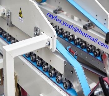 Китай 4 6 загоняют Semi автоматическую папку Gluer/складчатость в угол коробки и машина клеить продается