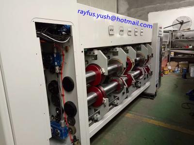 Cina 1 ~ macchina tagliante di stampa di 5 colori per cartone/stampatore Slotter Machine di Flexo in vendita