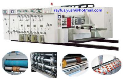 Cina 1 ~ alimentatore del margine anteriore dell'impilatore del vibratore di Slotter Die Cutter della stampante di Flexo di stampa di 5 colori in vendita