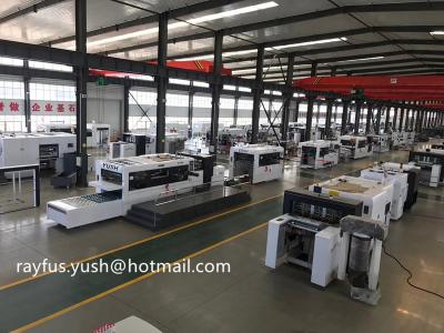 Cina Macchina automatica di fabbricazione del contenitore di cartone/macchina tagliante letto piano in vendita