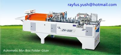 China Automatisch van de de Machine Prevouwen of Bodem van Gluer van de Hoge snelheidsomslag Slotce Te koop