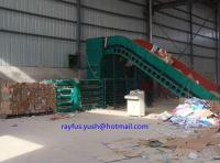 China Automatic Shredder Cardboard Baler Machine System Paper Tube Processing for sale