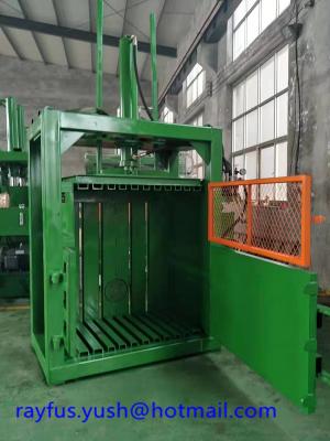 Cina Singola macchina della pressa per balle del cartone del cilindro/pressa per balle verticale industriale del cartone in vendita