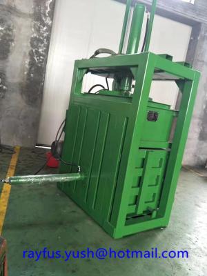 Cina Singola macchina della pressa per balle del cartone del cilindro/pressa per balle verticale industriale del cartone in vendita