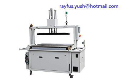 China Inline Box Erector Machine / Manual Semi Automatic Box Strapping Machine for sale