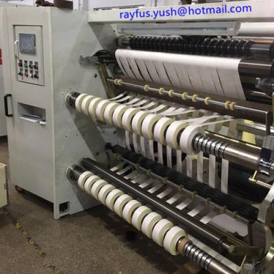 Cina Carta automatica della bobina che fende e macchina di riavvolgimento in vendita
