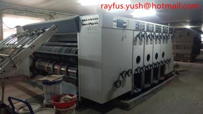 Cina Stampa di colori del CE 1-5 150pcs/Min Used Flexo Printer Slotter in vendita