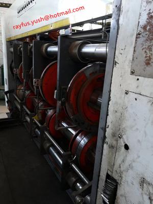 Cina Stampa di colori del CE 1-5 150pcs/Min Used Flexo Printer Slotter in vendita