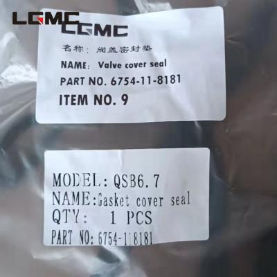China excavator   QSB6.7  	part	power system 	6754-11-8181		Valve cover seal for sale
