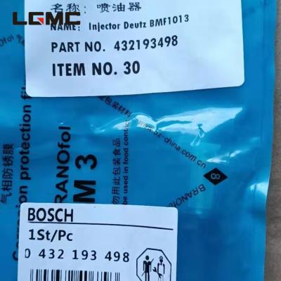 China excavator   BMF1013	part	power system 	432193498 Deutz Injector for sale