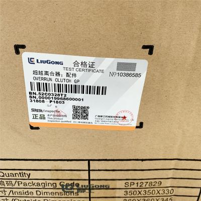 China Wheel Loader Transmission Accessories Original Parts Reducer Backstop 52C0328T2 Overrunning Clutch for sale