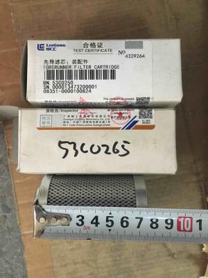 Cina Elemento filtrante pilota del filtro dell'olio del caricatore degli accessori del caricatore della ruota di LIUGONG 53C0265 in vendita