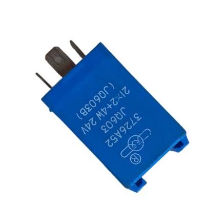 China 31B0091 ELECTRONIC FLASHER For LIUGONG Wheel Loader CLG816C CLG818C Roadroller CLG611 for sale