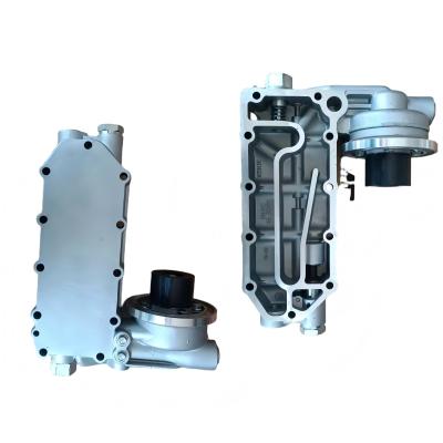 China 3974324 Oil Cooler For LIUGONG Wheel Loader CLG856H / 870H / 888 / 899 Engine 6CT8.3 / 6CTA8.3 ISL9 / QSL9 for sale