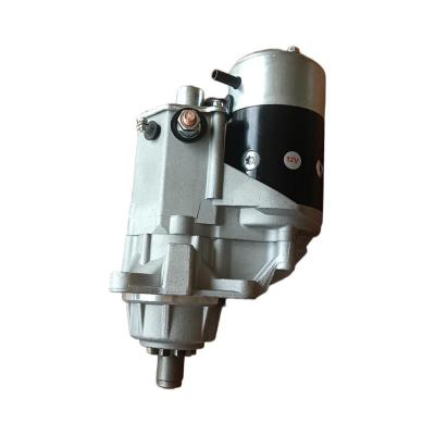 China 128000-8293 Starter Motor For Excavator Loader 310D、315D、410D、544G、624G  Tractor 4050、4240、 5200、5300 for sale