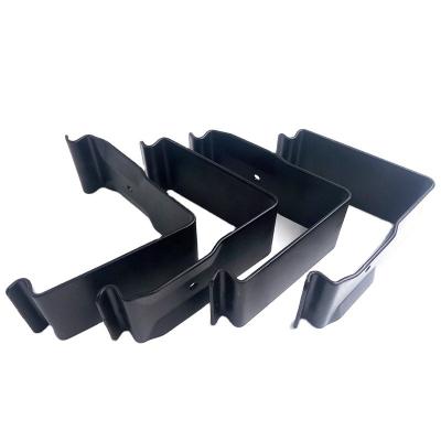 China Zwarte zink staal herbruikbare metaal krat clip voor houten doos plaat metaal fabricage OEM for sale