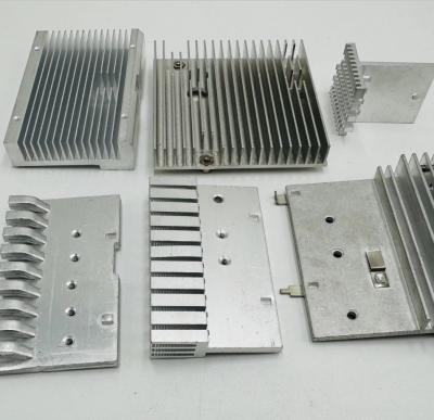 China ZINC PLATED Finish CNC Machined Heat Sink for Electronics from OEM Aluminum Profile for sale
