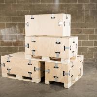 China Custom Quick Powder Coating Metal Crate Clips For Logistics for sale