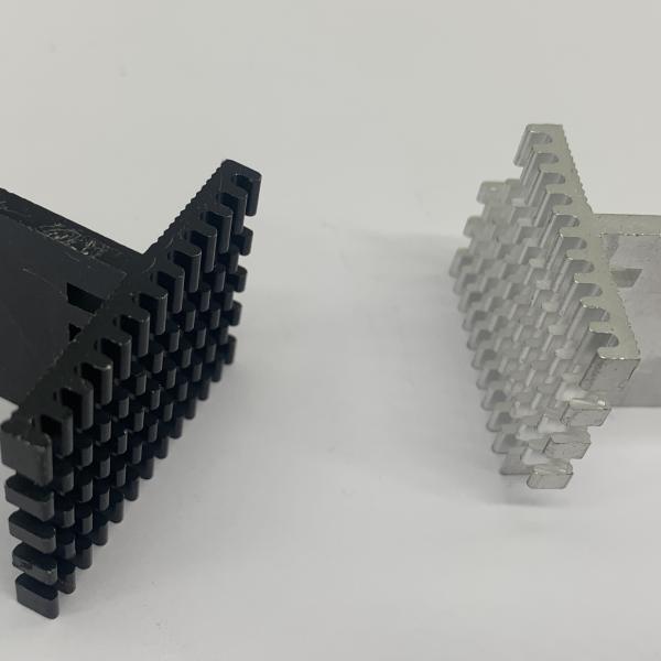 Quality Stamping CNC Heatsink Fins Copper And Aluminium Alloy Material for sale
