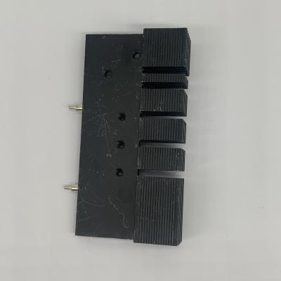 Cina 0.8mm Folio di alluminio nero anodizzato Dispositivo termico taglio laser personalizzato in vendita