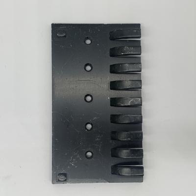 Cina Rivestimento in polvere nera per tubi di riscaldamento di alluminio a estrusione rotonda di precisione in vendita