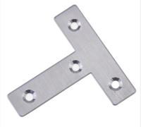 China Aluminum Stamping Bending Angle Metal Joist Brackets Deburring Customized for sale