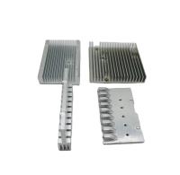 China Custom Aluminum Heatsink Channel Fabrication For Electronics Components Cooling for sale
