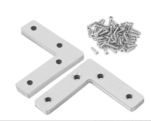 Quality Wall Angle Fixed L Shaped Metal Bracket 304SS Connector Hardware for sale