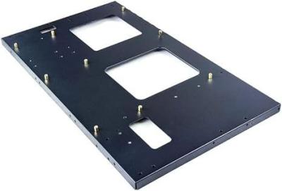 China Precision Laser Cutting Brushed Aluminum Computer Case Sheet Metal PC Case for sale