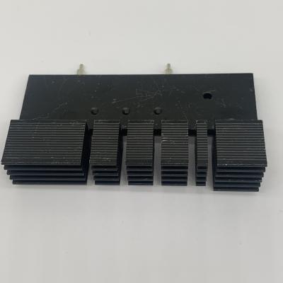 China Factory Export Black Anodized Aluminum Profile Heat Sink for Power Cooling Custom Fabrication Services Available for sale