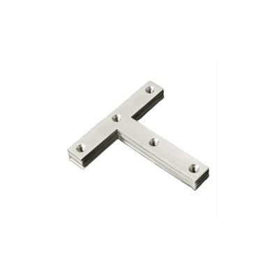 중국 스테인리스 스틸 알루미늄 T 브래킷 단일 측면 앵글 플레이트 플랫 마운팅 판매용