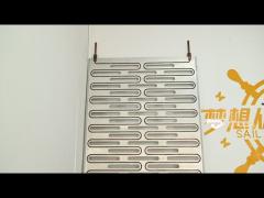 OEM на заказ Алюминиевый сплав и медная тепловая раковина для трёхфазного твердотельных реле цинковая покрытая радиатором охлаждающая коробка упакована