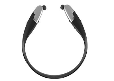China Lightweight Foldable Retractable Neckband Headphones Bluetooth With Control Button for sale